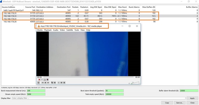 How to decode multicast streams using VLC on the ION-R100