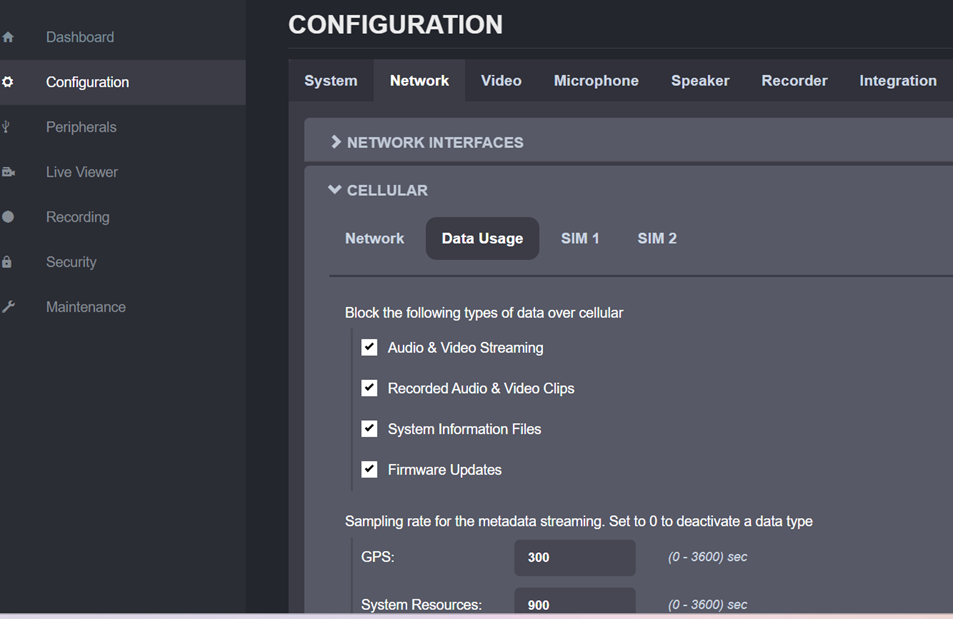 How to activate LTE on your PERCEPT Body Camera